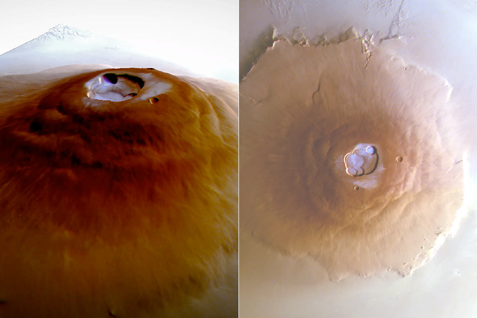 ESA’s ExoMars Mission Discovers Impossible Water Frost on Volcanoes in ...