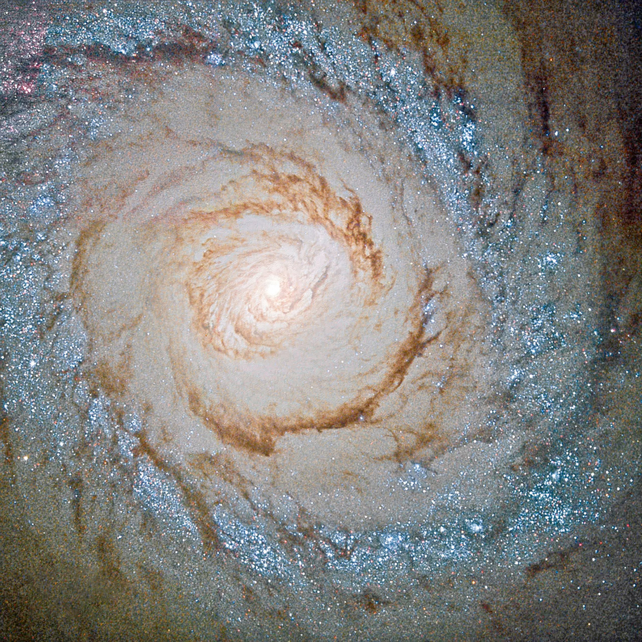 Hubble Captures Cosmic Ice Rink Known as Messier 94 Located 16 Million ...