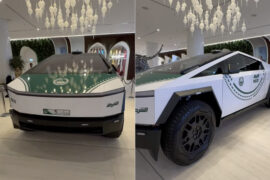 Dubai Police Adds Tesla Cybertruck to Fleet, Joins Other Supercars ...