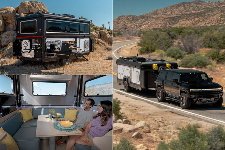 Exodus Capax Combines Luxury and Technology Into a Sleek Pop-Up Camper ...