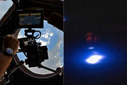 NASA Astronaut Captures Red Sprite Off Coast of South Africa from the ...