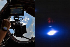 NASA Astronaut Captures Red Sprite Off Coast of South Africa from the ...