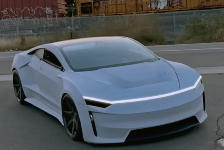 Auto Enthusiast Builds the World's First Tesla CyberRoadster - TechEBlog