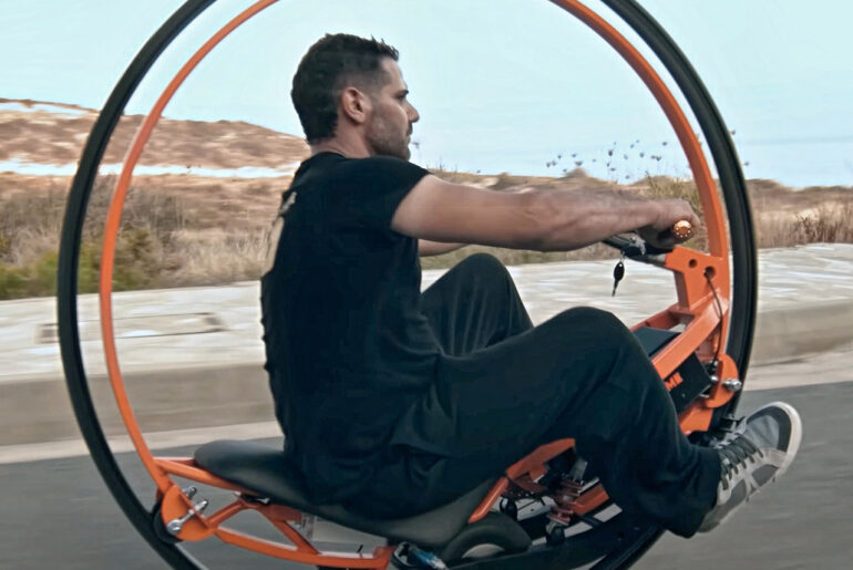 Inventor Builds a Self-Balancing Electric Monowheel from Scratch ...