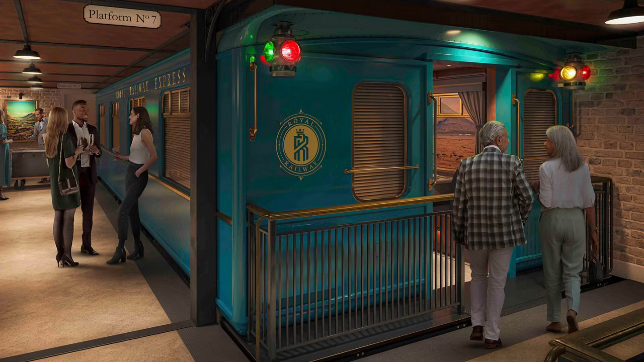 Royal Caribbean's Utopia of the Seas Cruise Ship Offers Virtual Train ...