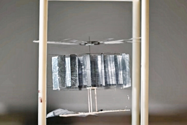 Forget Batteries, CoulombFly is a Cylinder-Shaped Drone with an ...