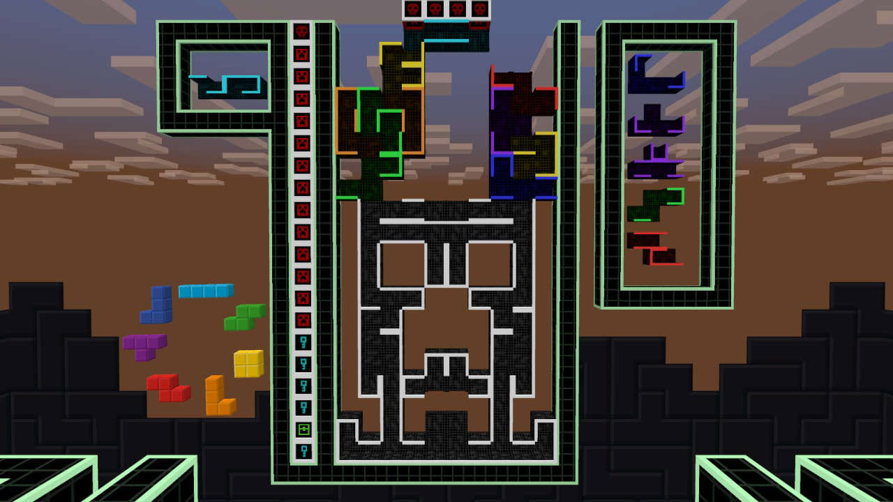 Minecraft x Tetris DLC Released, Offers New Dungeon Crawling Adventure ...
