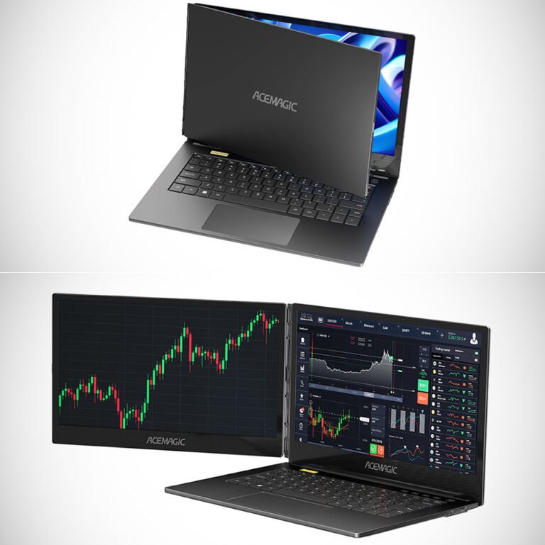 Krayzor’s Dual-Screen Gaming Laptop Takes Things to the Max with a ...