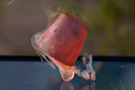 High-Speed Camera Captures Molten Salt Exploding in Water at 82,000FPS ...