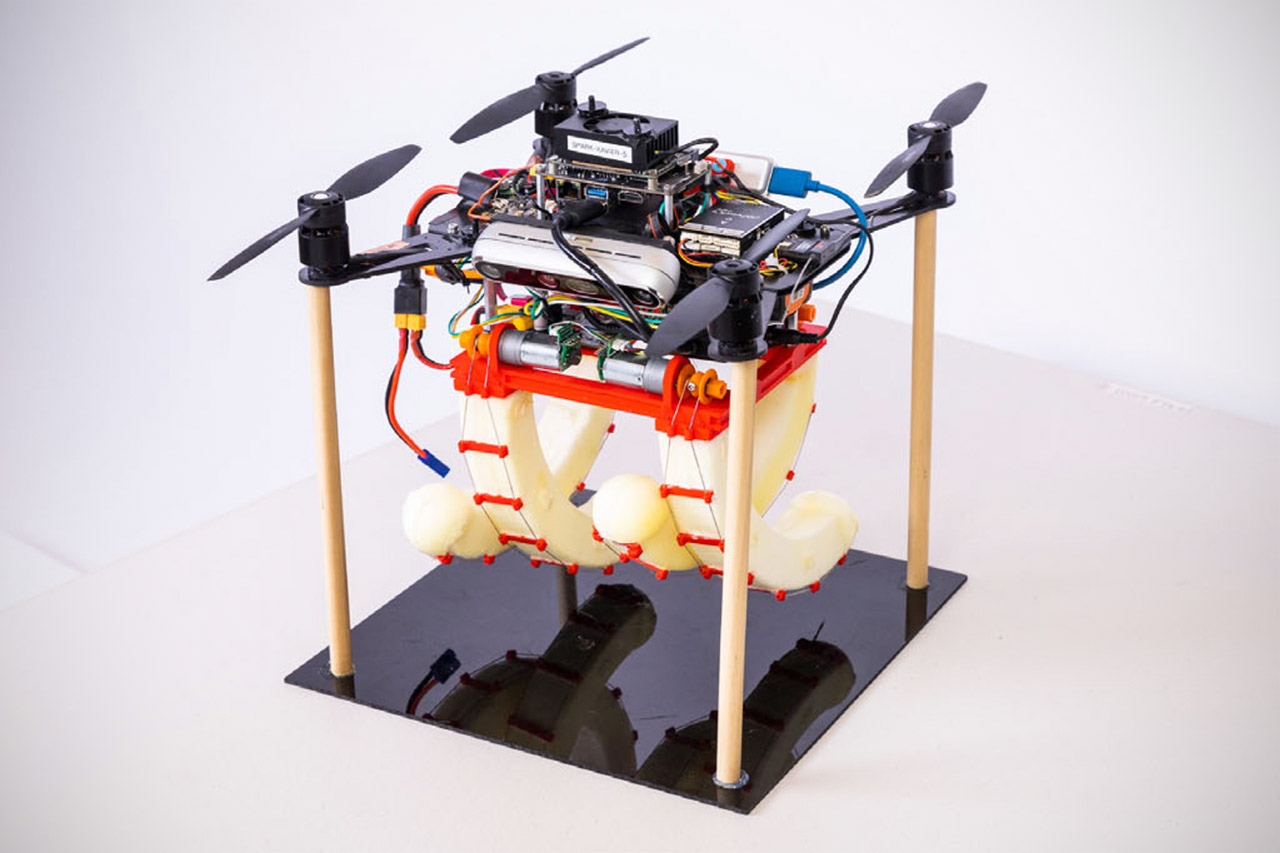 When Claw Machine Meets Drone, This Quadcopter with Graspers is the ...