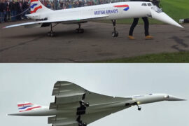 World's Largest RC Model is a 33-Foot-Long British Airways Concorde ...