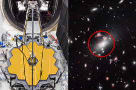 NASA's James Webb Space Telescope Captures a Lensed Cosmic Question ...