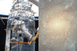 Hubble Observes Spiral Galaxy NGC 5668, a Mega Star Factory, Located 90 Million Light-Years Away ...