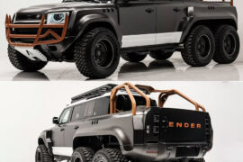 First Look at Apocalypse World Ender, a Custom 6-Wheeled Land Rover ...