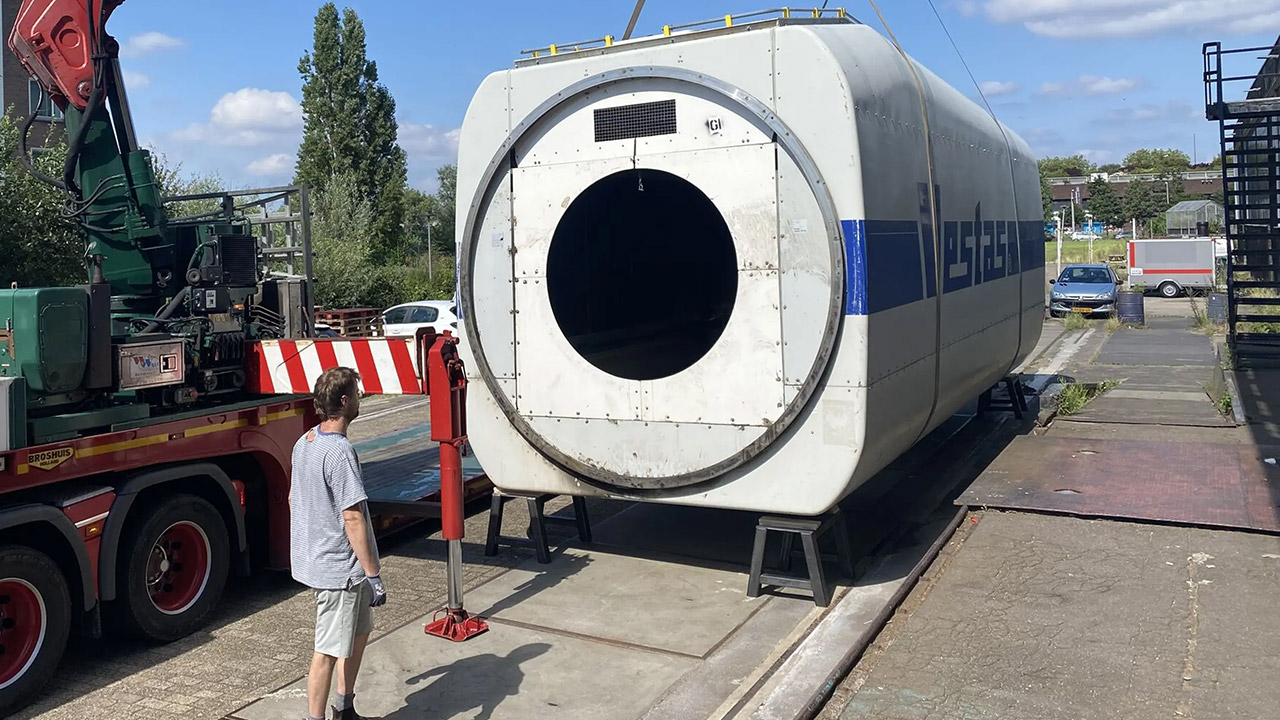 Vattenfall Turns Wind Turbine Into Solar-Powered Tiny Home - TechEBlog