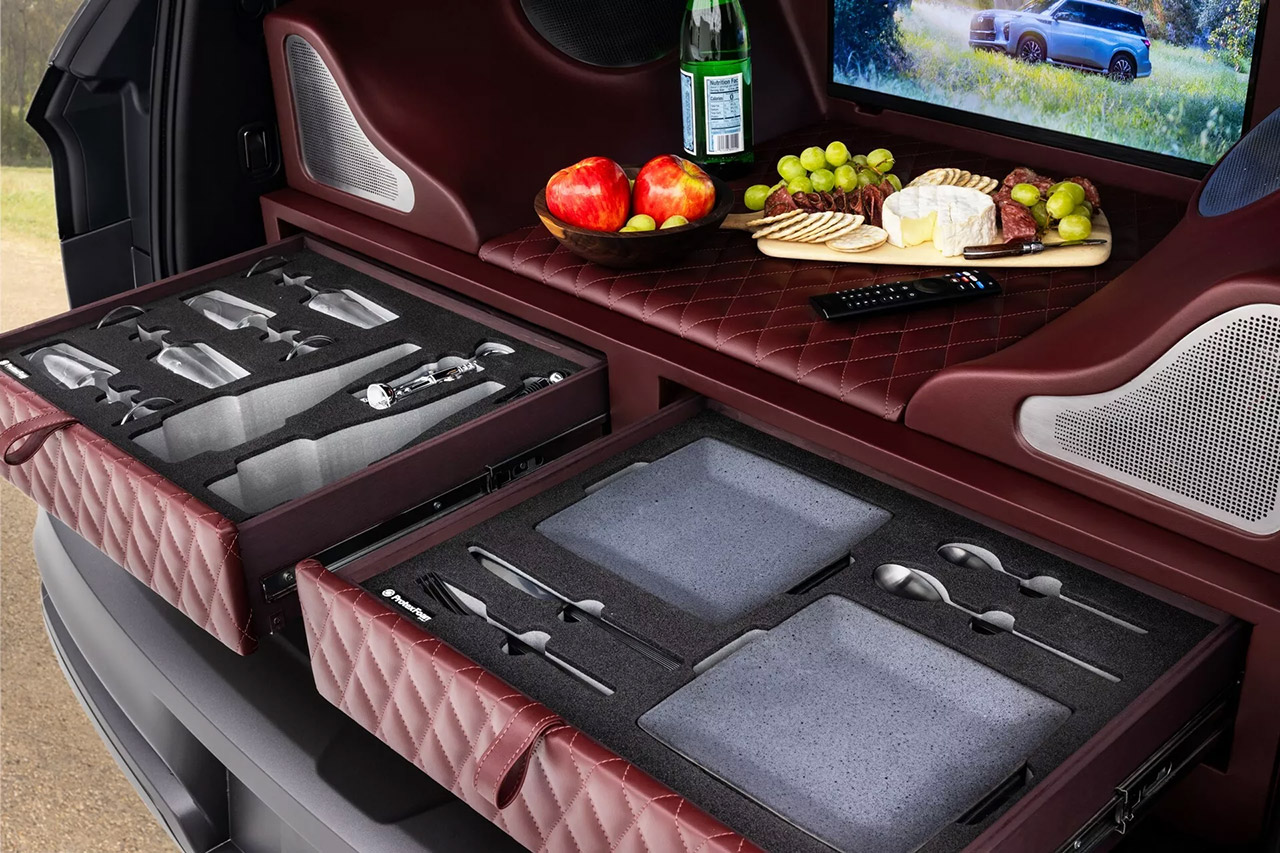 Infiniti AUTOGRAPH Lounge Concept Debuts at SEMA, Takes Tailgating to ...