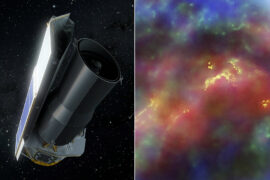 NASA's Hubble and Spitzer Space Telescopes Capture Colorful Image of ...