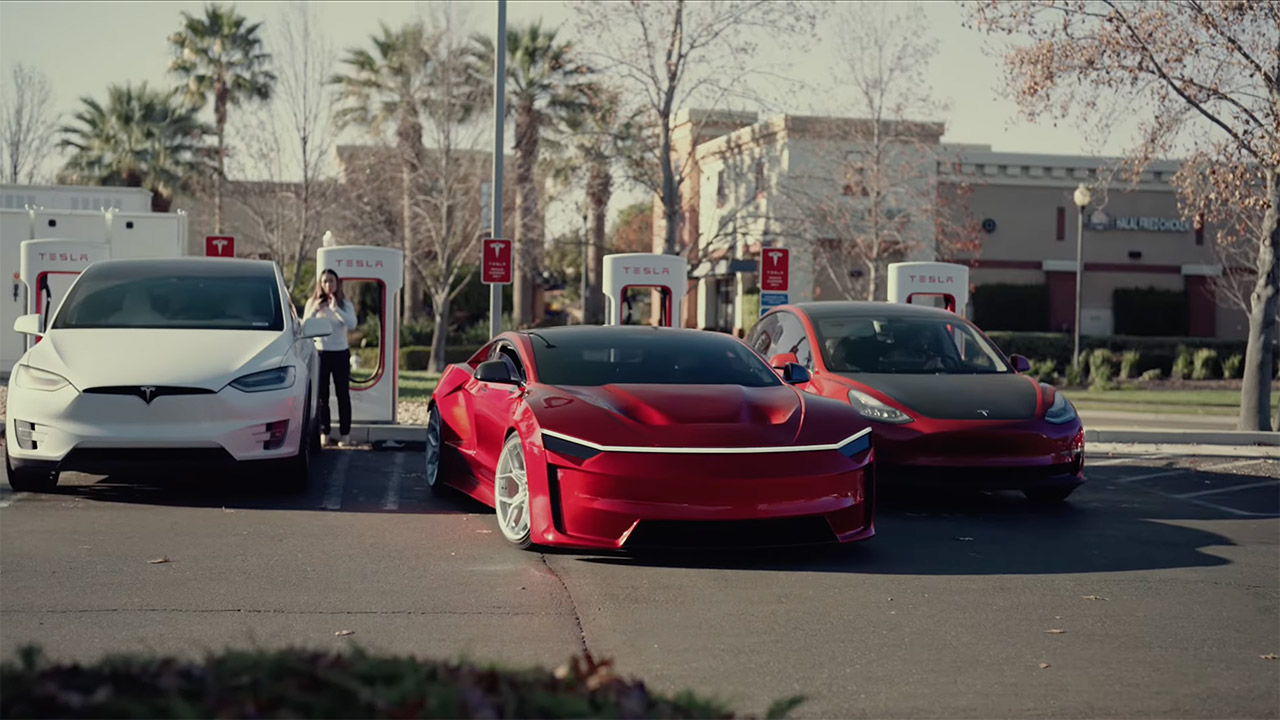 David Andreyev's Tesla Cyber Roadster Build is Finally Complete - TechEBlog