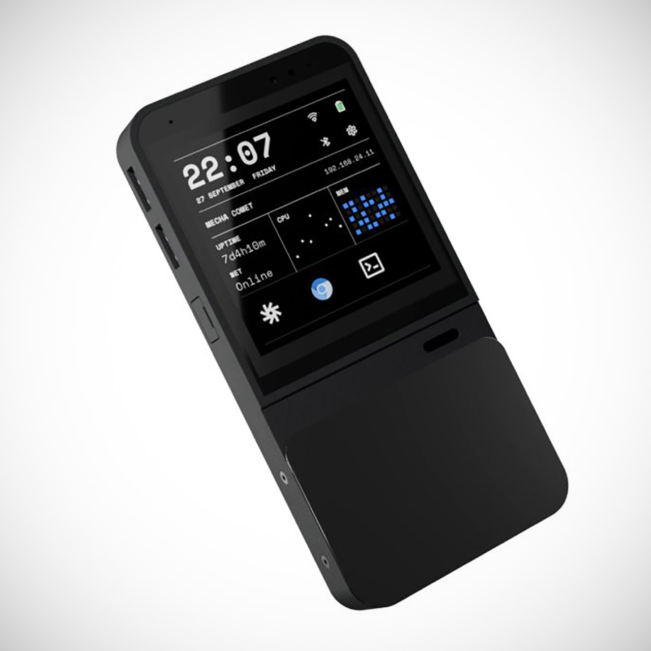 Mecha Comet is a Modular, Handheld Linux Computer That Can Even Play ...