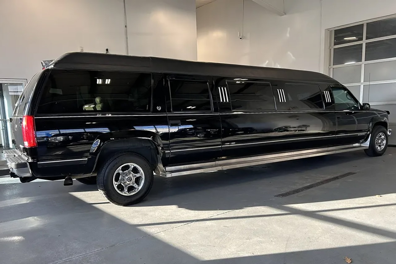 Bizarre 1999 Chevrolet K2500 Suburban 4×4 Limousine Could Be Yours for ...