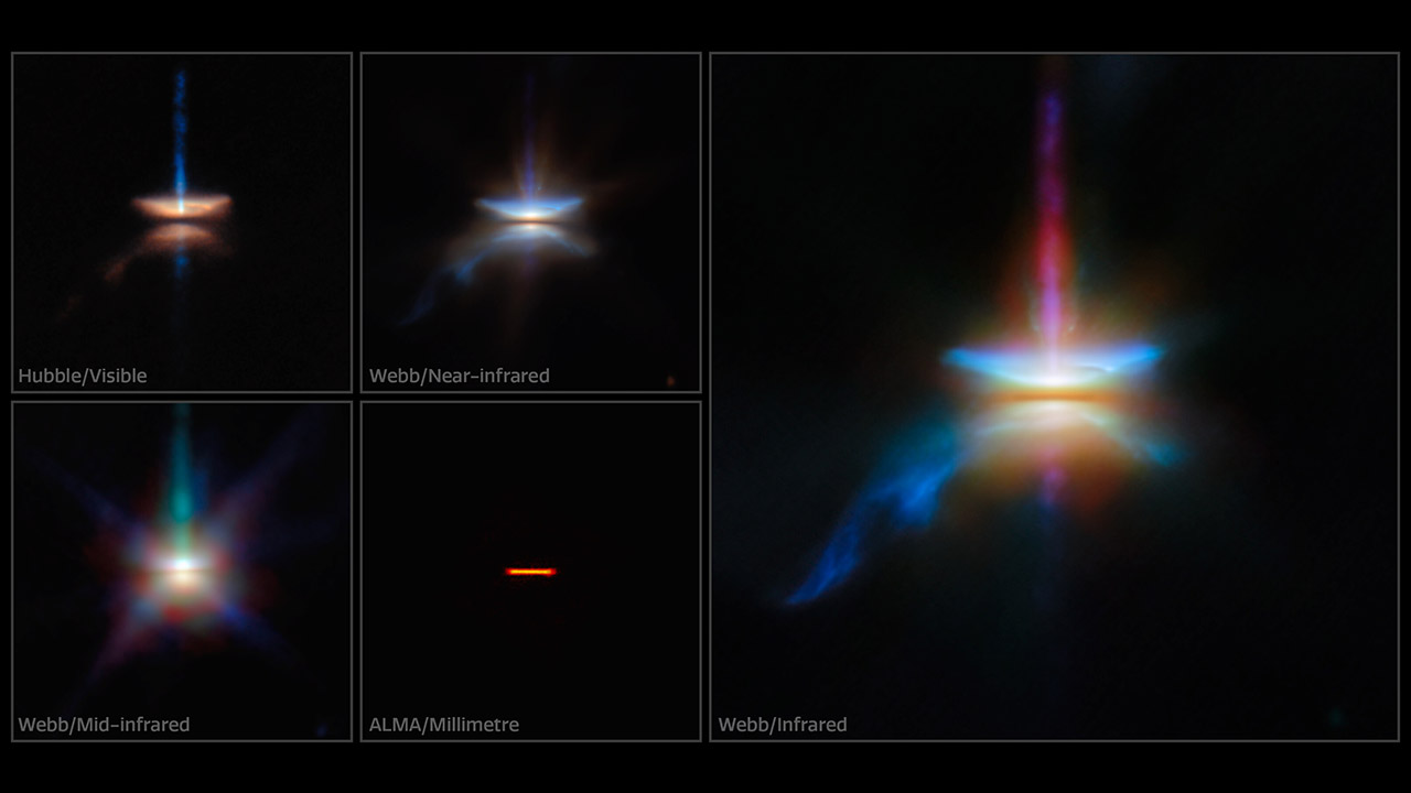 James Webb Space Telescope Captures Stunning Image of HH 30, an Edge-On ...