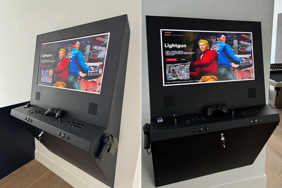 Hands-On with Umbrella's Wall Mounted Arcade Gaming PC - TechEBlog