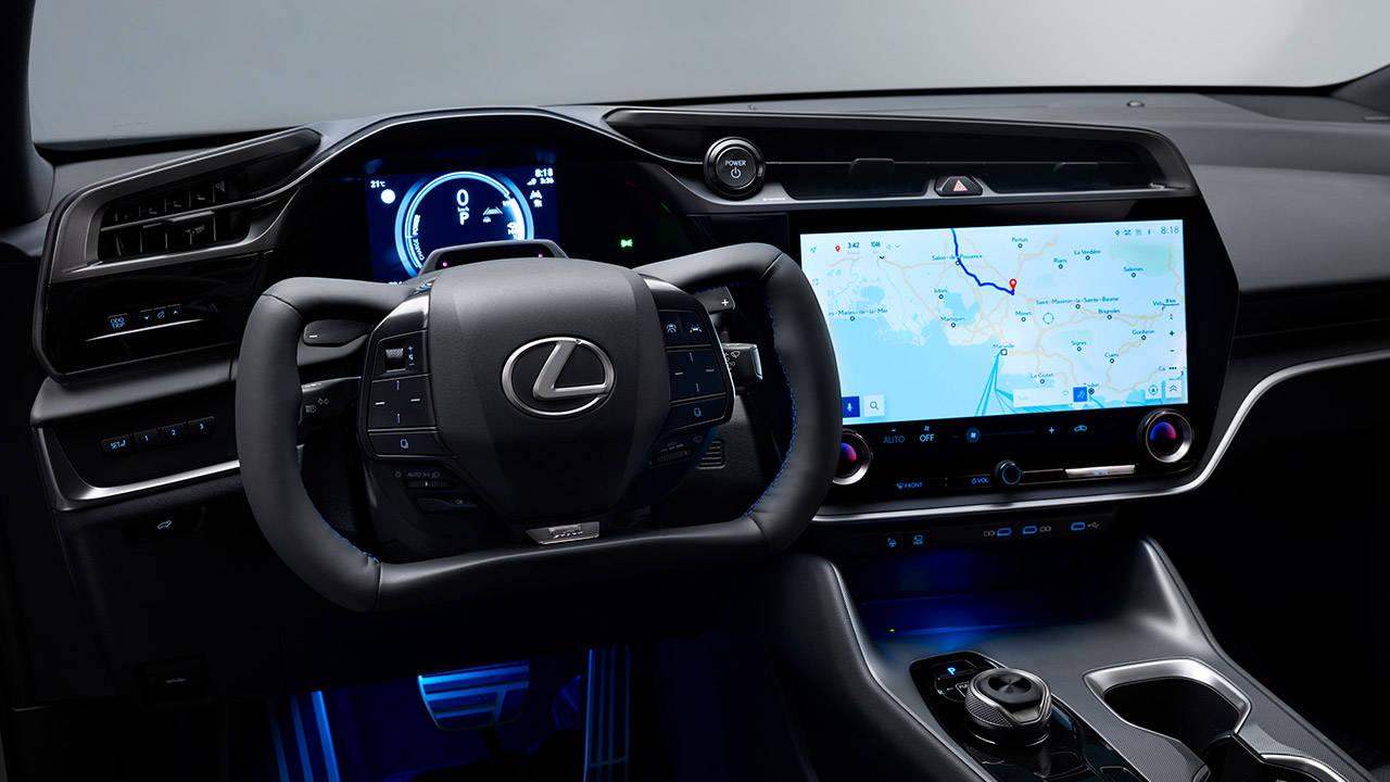 2026 Lexus RZ 550e F-Sport Boasts Dual Electric Motors Making 408HP and 8-Speed Virtual Gears ...