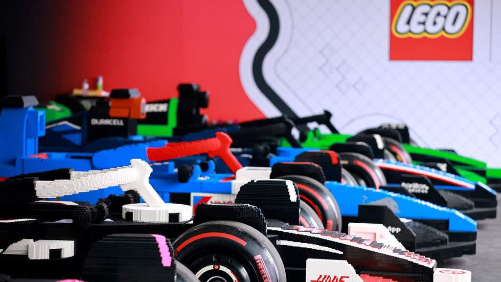 Life-Sized LEGO F1 Cars You Can Actually Drive Arrive at Miami Grand ...