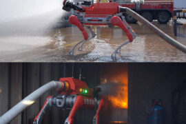 Unitree Debuts Firefighting B2 Robot Dog, Equipped with High-Flow Water ...