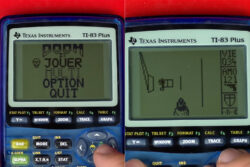 Playing DOOM on a TI-83 Plus Graphic Calculator is Quite the Experience ...