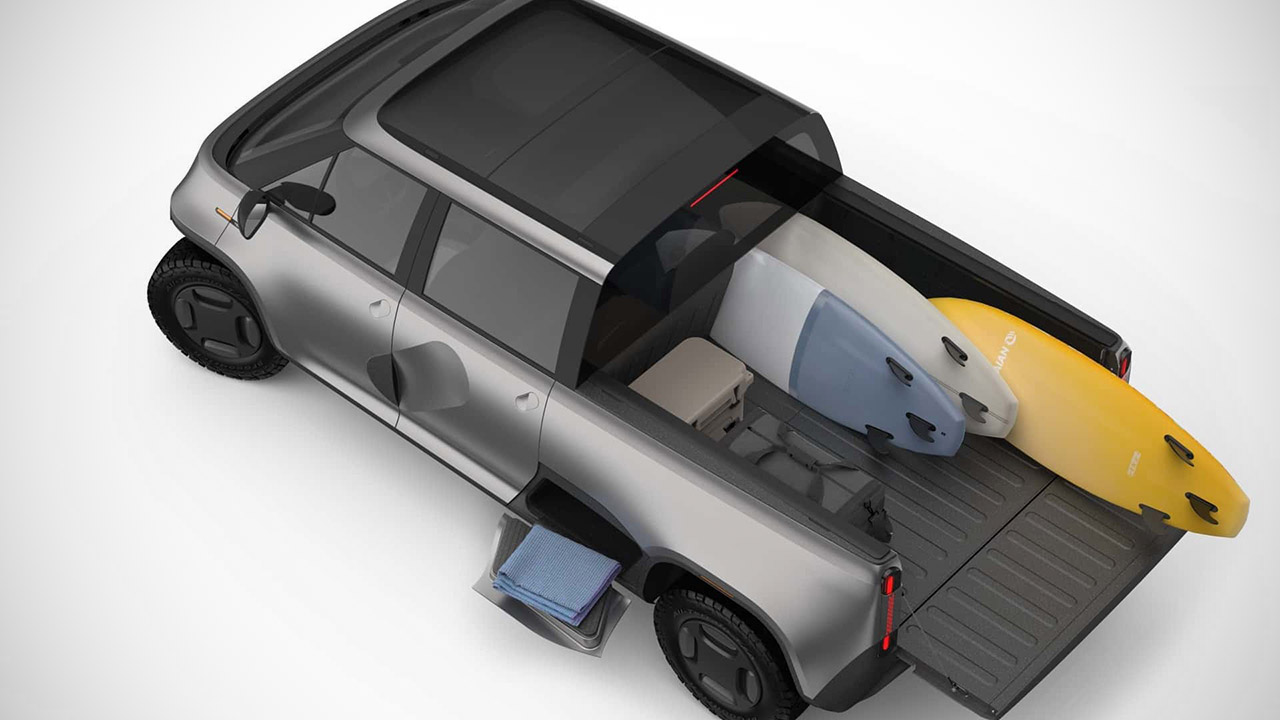 Up-Close Look at the Telo MT1, a Compact 500HP Electric Pickup Truck ...