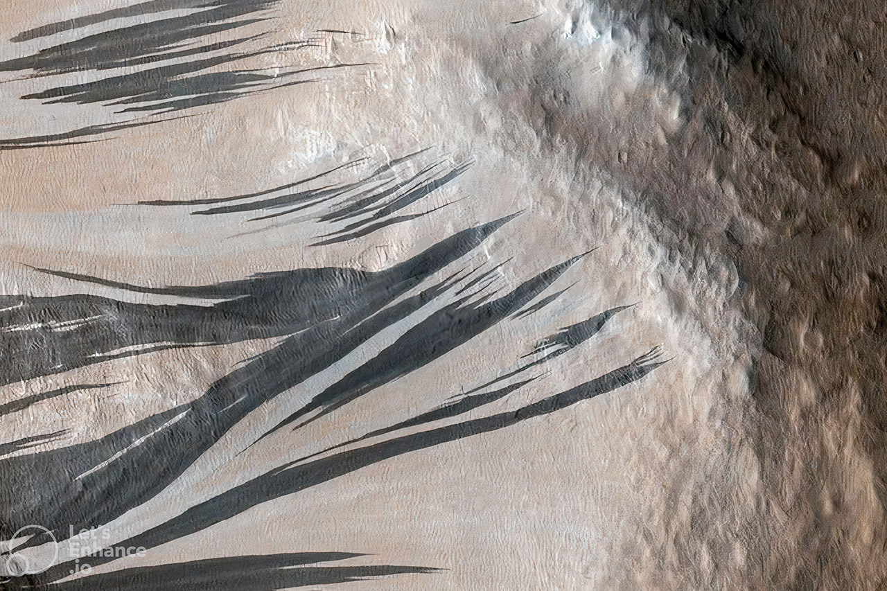 These Dark Streaks on Mars are More Than Meets the Eye, Here's Why ...