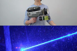 Inventor Builds the World's Strongest Handheld Laser, Penny Melting ...