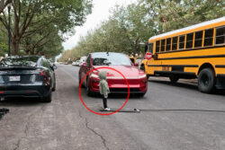 Tesla FSD Gets Tested in School Bus Zone, Interesting Results Ensue ...