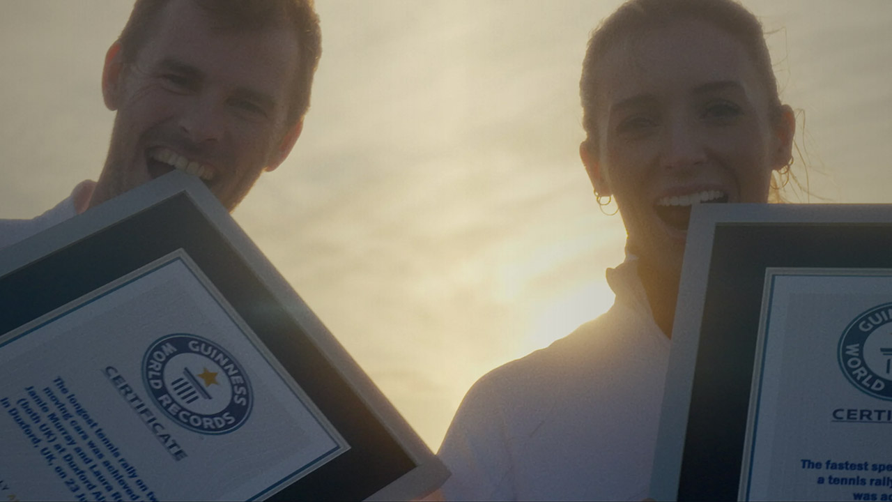 Lexus Enters Guinness World Records by Strapping Tennis Players Onto ...
