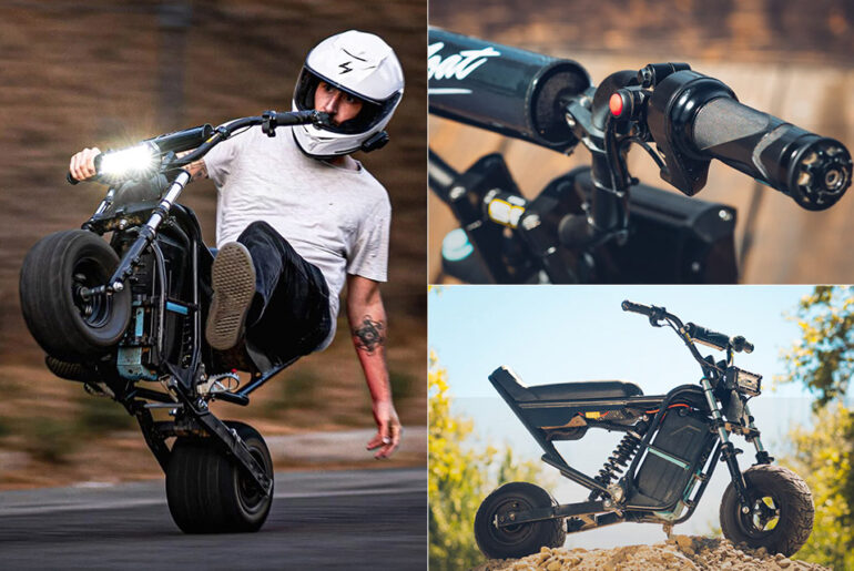 Wheelie Fun Bike is All-Electric, Might be First with Push to Wheelie ...