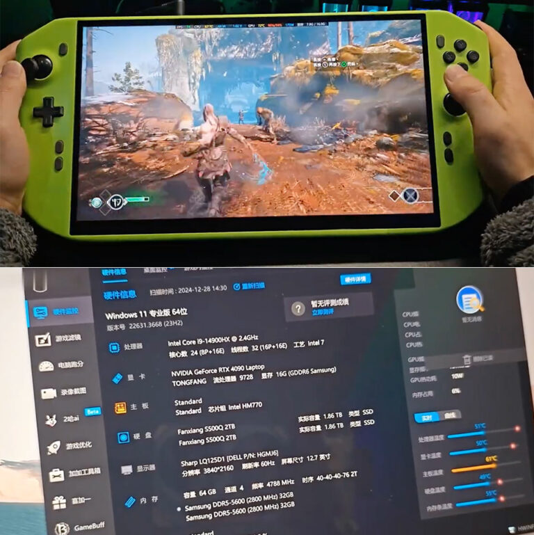 First Look at MANGMI Pocket Max, an Android-Powered Retro Gaming ...