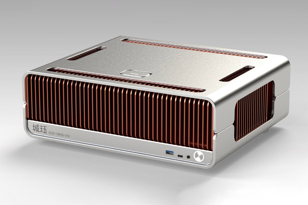 This 47-Pound Copper Colossus is Actually a Fanless PC Case - TechEBlog