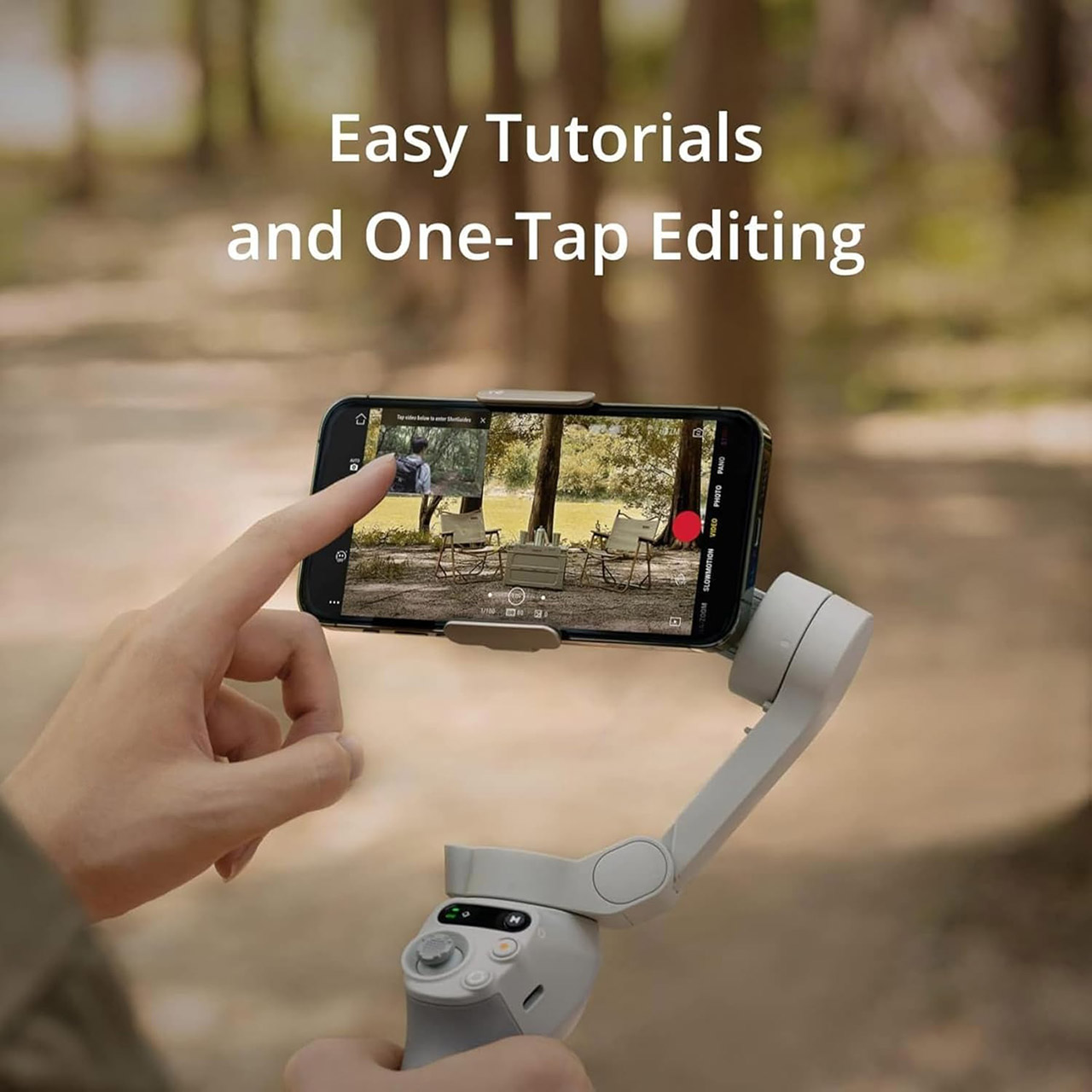 DJI Osmo Mobile SE Gimbal Helps Your Smartphone Achieve Buttery Smooth Footage for $58 - TechEBlog