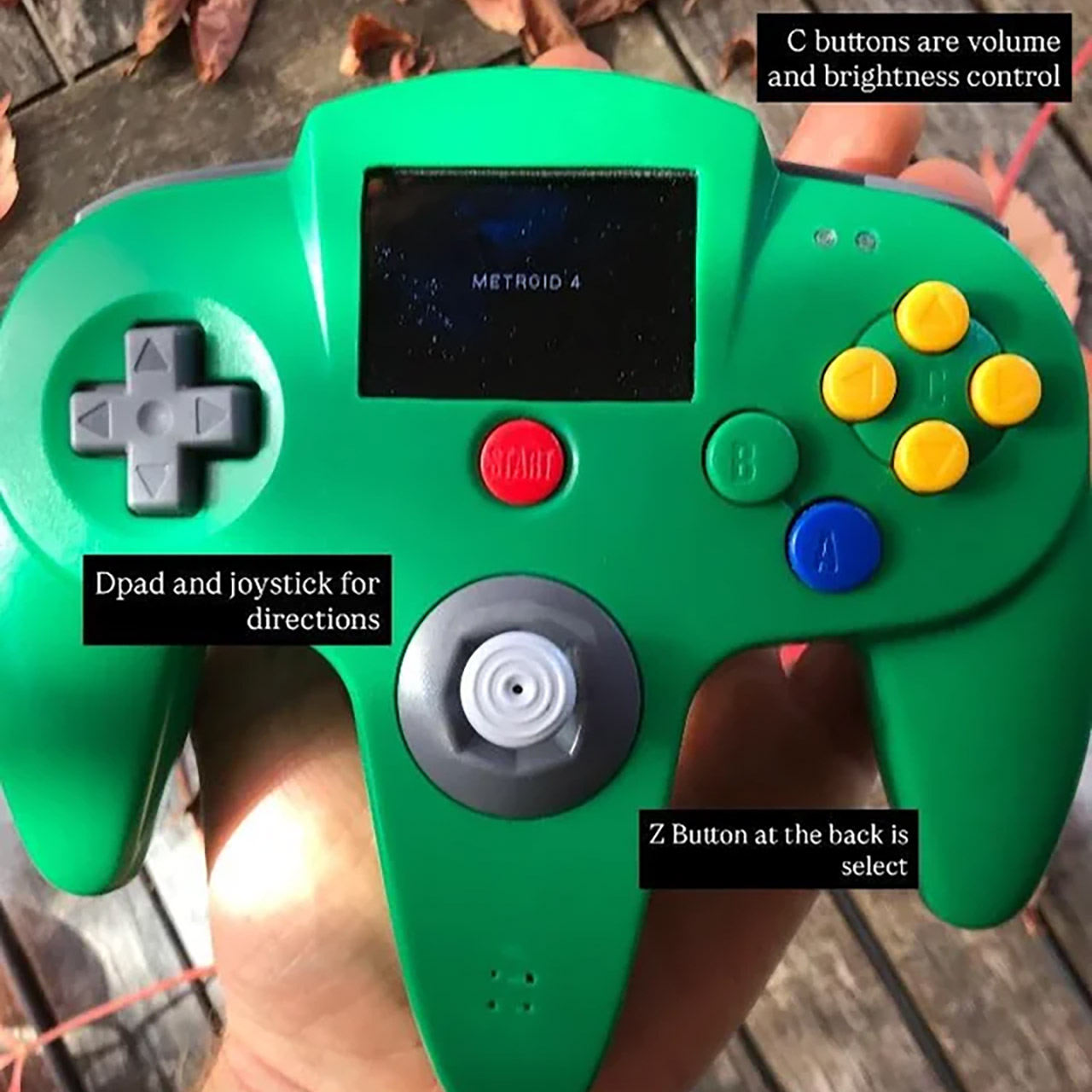 A Game Boy Micro Reborn Inside an N64 Controller - TechEBlog