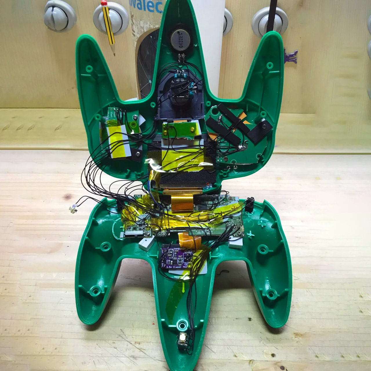 A Game Boy Micro Reborn Inside an N64 Controller - TechEBlog