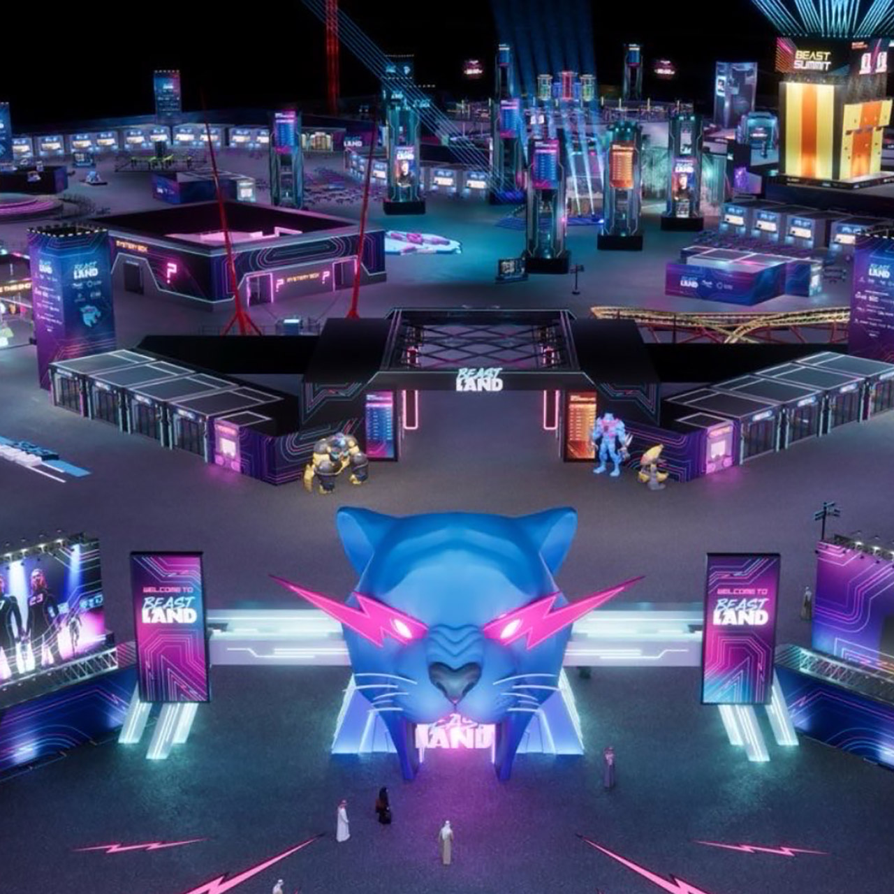 Pop-Up Beast Land Theme Park Arrives in Riyadh - TechEBlog