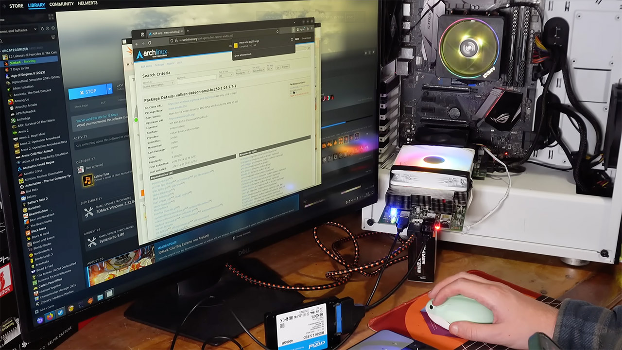 This is Not a PlayStation 5, Just One of the Coolest Linux Gaming PCs Yet - TechEBlog